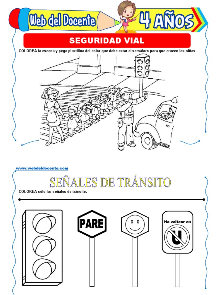 Actividades de Seguridad Vial para Niños | PDF
