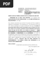 Modelo de Escrito Presenta Gastos | PDF