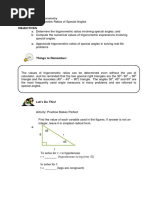 Trigonometric Ratios Lesson Plan for 9th Grade | PDF | Trigonometric ...