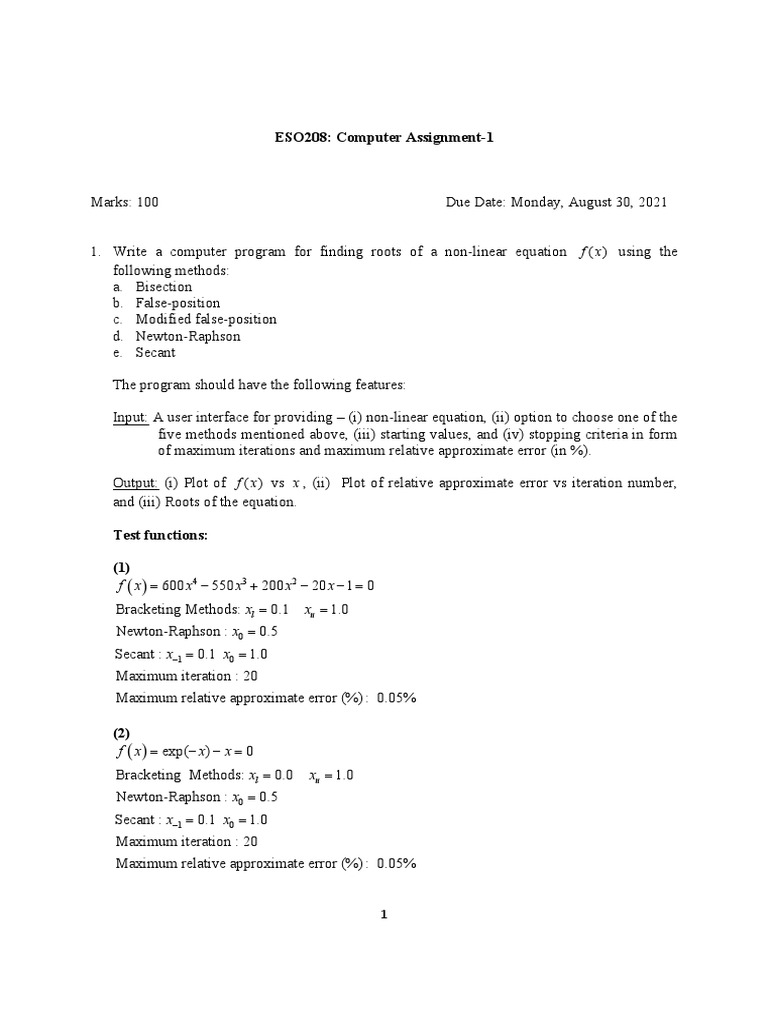 Computer Assignment1 Pdf Computer Programming Algorithms And Data Structures 1939