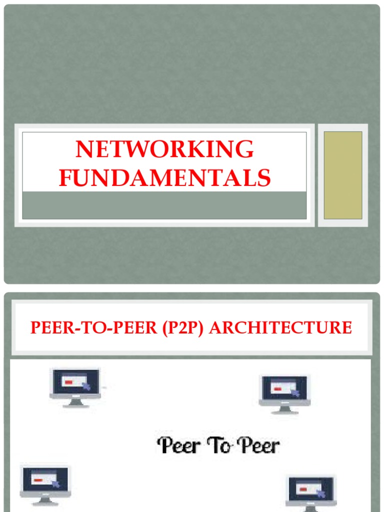 Networking Fundamentals | PDF | Technology & Engineering