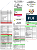 Eccd Checklist Card Template | PDF | Child Development | Behavioural ...