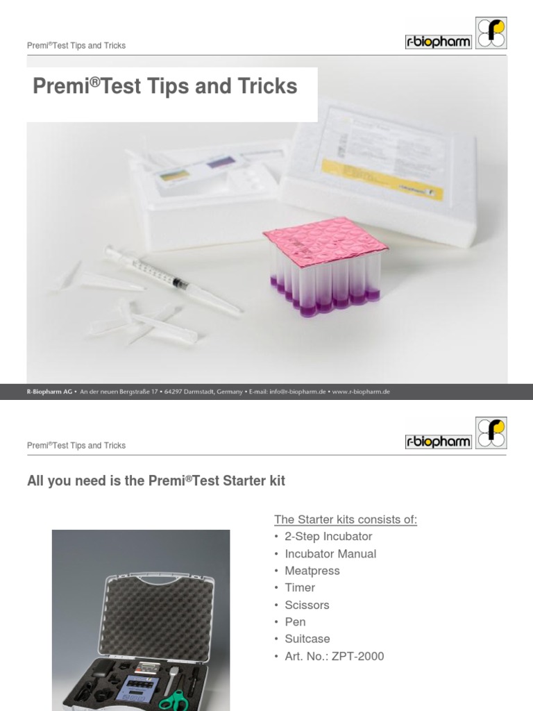 Premi Test Tips and Tricks | PDF | Freezing | Water