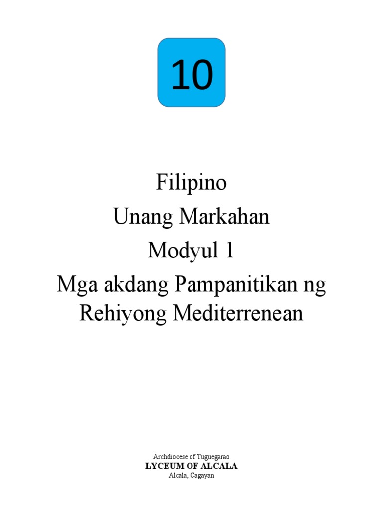 FIL (1) - Mitolohiya Ang Kahon Ni Pandora | PDF