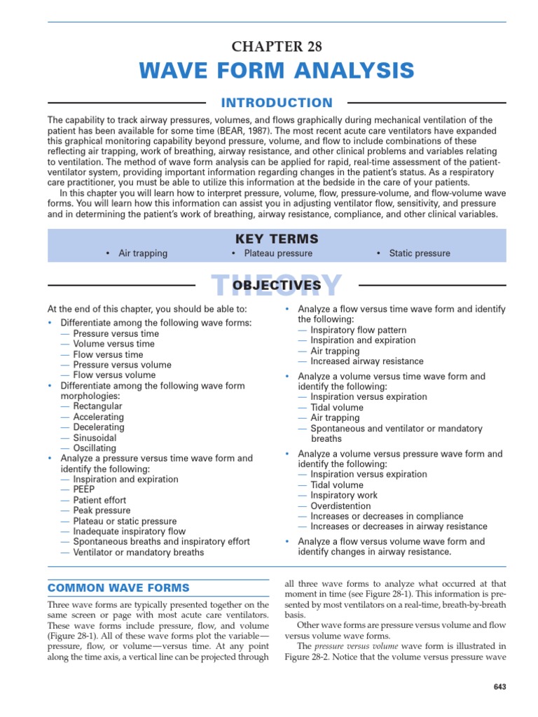 Wave Form Analysis | PDF | Breathing | Pulmonology