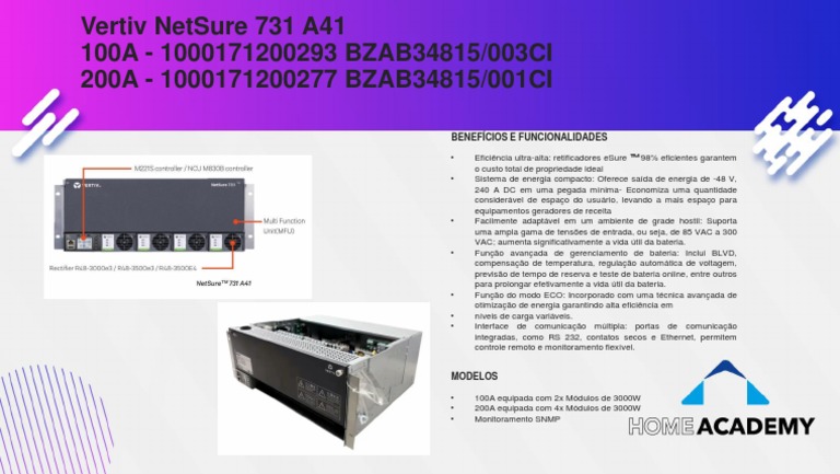 Vertiv NetSure 731 A41 | PDF