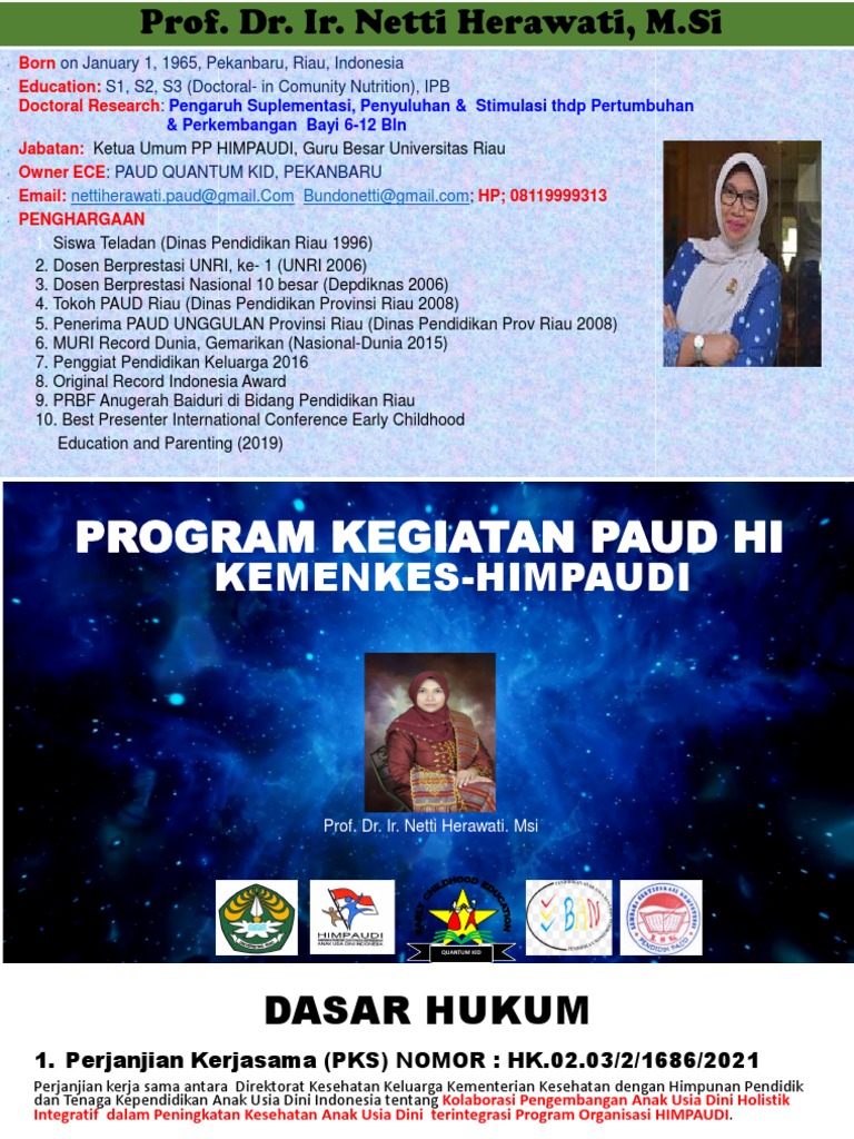 Rencana Aksi Paud Hi Sosialisasi | PDF