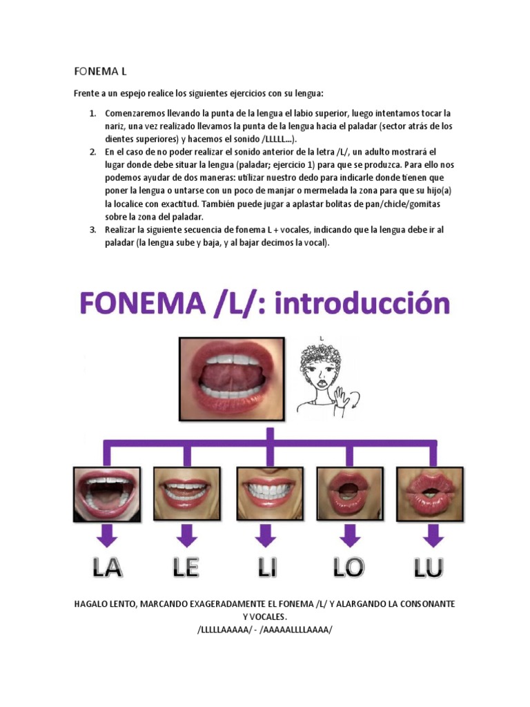 Fonema L | PDF