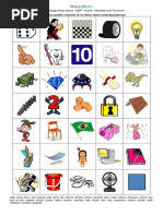 Figuras Dos Fonemas - Completo Inicio Meio e Final Da Palavra | PDF