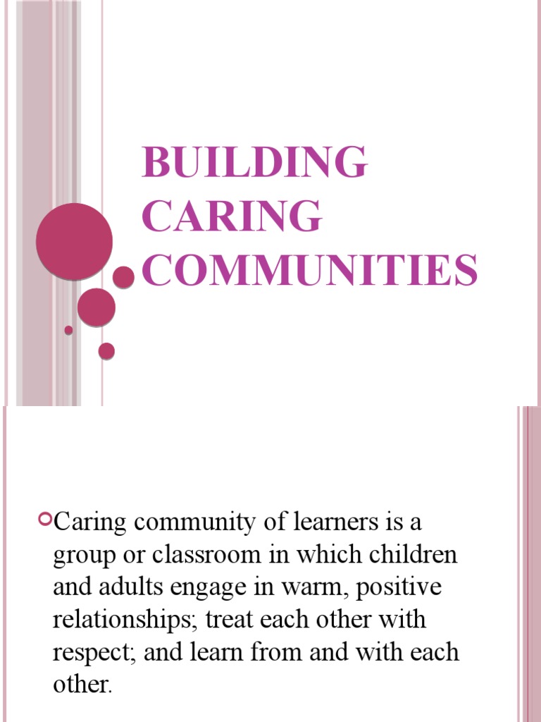Building Caring Communities | PDF | Altruism | Decision Making