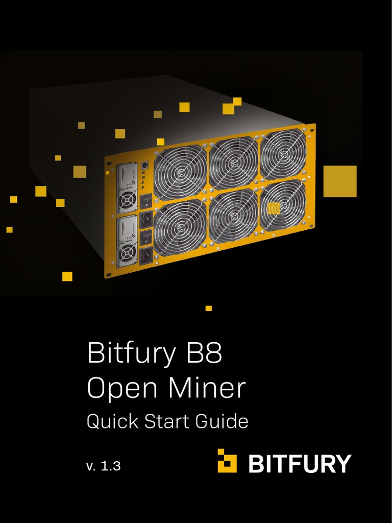 Bitfury B8 Open Miner: Quick Start Guide | PDF | Raspberry Pi | Sudo