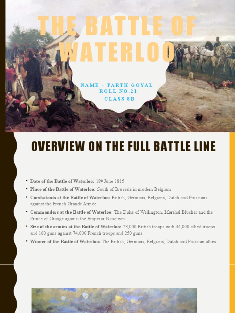 Waterloo Battle Summary | PDF | Battle Of Waterloo | Napoleon