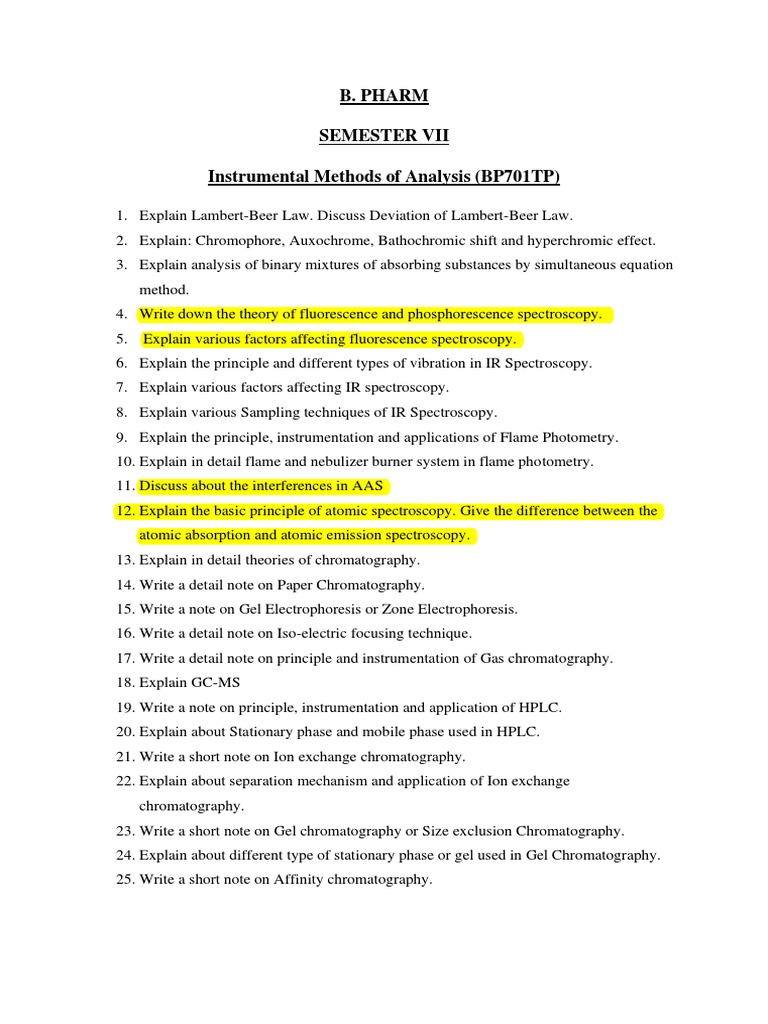 Imp Question Analysis For Assignment | PDF | Teaching Methods ...