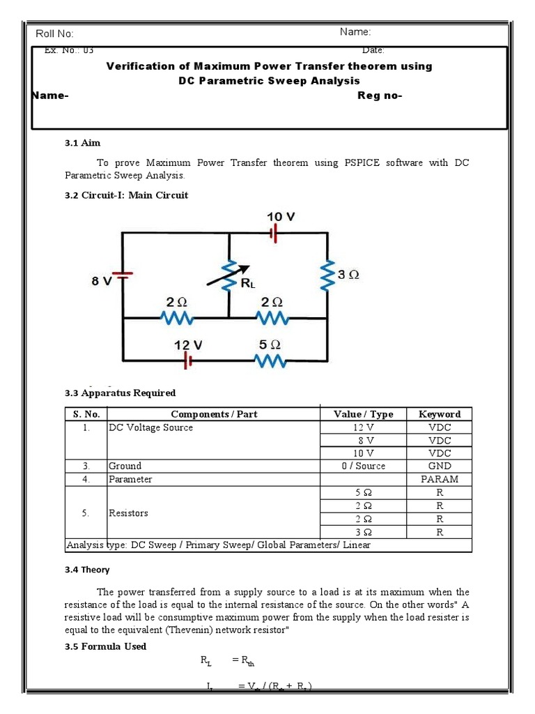 EEE 1001 BEEE Exp 03 (1) (1516) | PDF | Electrical Network | Electronic Engineering