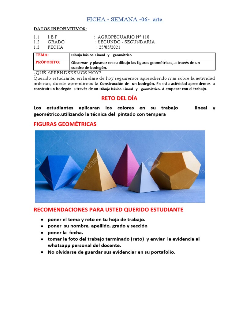 Hojas De Trabajo De Geometría Imprimibles Gratis Para La Escuela Secundaria