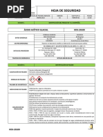 Ficha de Seguridad Reactivo de Biuret | PDF | Agua | Química