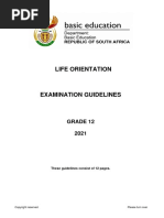 Grade 12 Life Orientation Notes 2025 | PDF