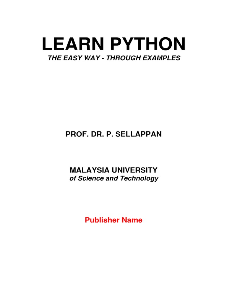 Python Book | PDF | Command Line Interface | Python (Programming Language)