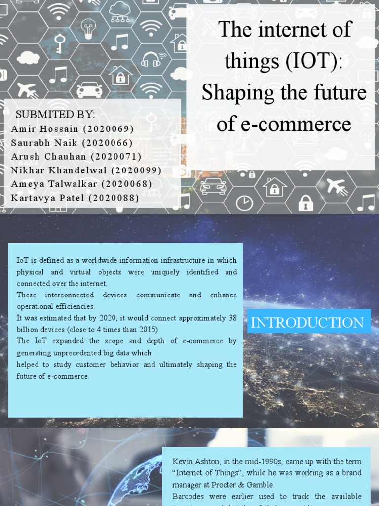 IoT's Impact on E-Commerce Future | PDF | Internet Of Things | E Commerce