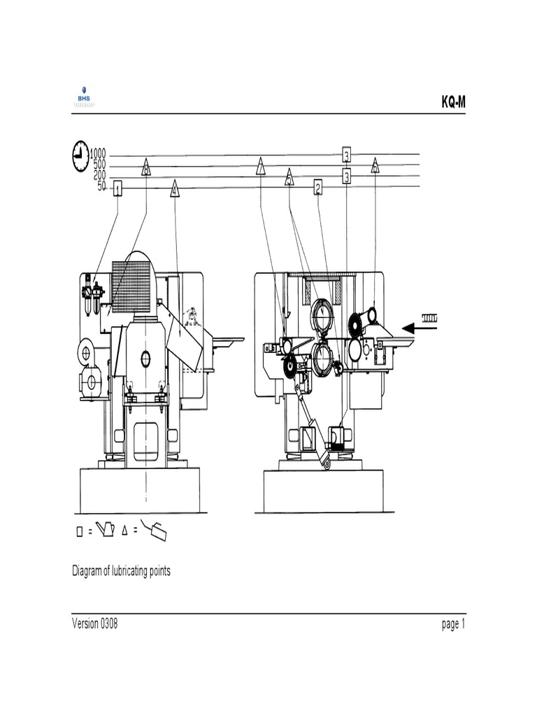 Diagram of Lubricating Points | PDF | Lubrication | Mechanical Engineering