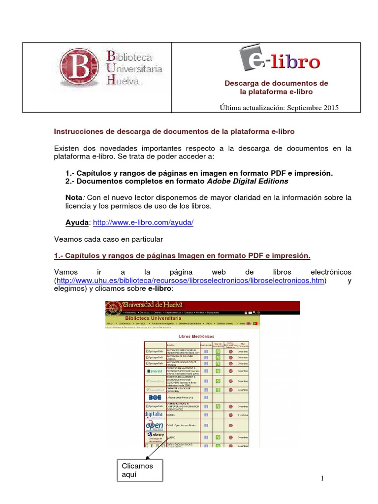 Descarga de Libros en La Plataforma Elibro | PDF | E Books | Ios