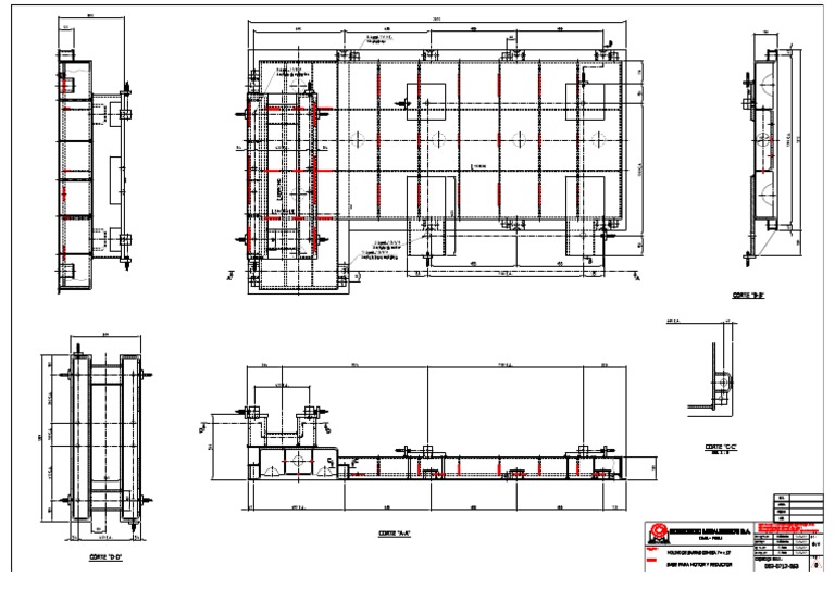 002-0712-053-00 Plano de Base de Motor | PDF