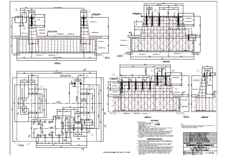 1129-501 Bases y Pedestales Molino de Barras 7x12 | PDF