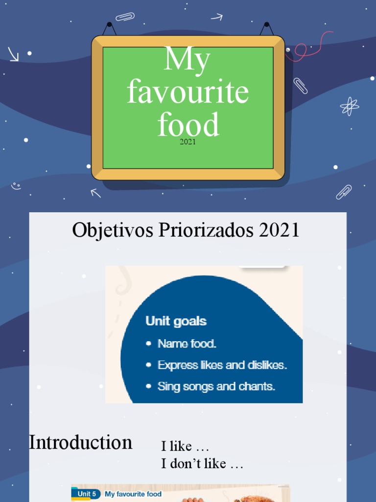 1básico - My Favorite Food. | PDF