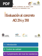 ACI 214 R-2011 Evaluacion Pruebas de Resistencia (Español) | PDF