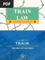 TRAIN Law | PDF | Taxes | Excise