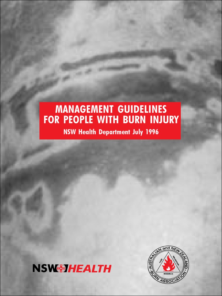 Management Guidelines For People With Burn Injury | PDF | Burn | Wound