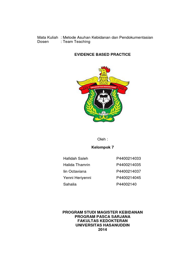 Evidence Based Practice and Midwifery Care | PDF