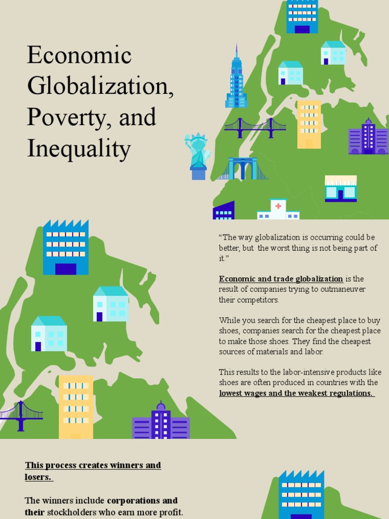 Economic Globalization Poverty and Inequality | PDF | Wealth | Economic ...