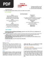 CAMACOP Statement of Faith | PDF | Jesus | Salvation
