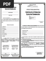 OBO Clearance Certificate Requirements | PDF | Government