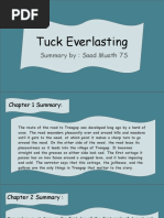 Tuck - Everlasting Summary | PDF
