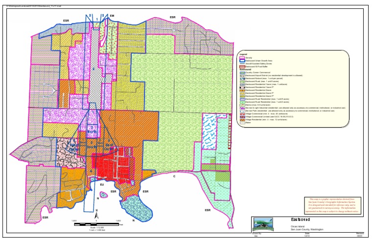 Eastsound Land Use Map 2010 | PDF | Acre | Map