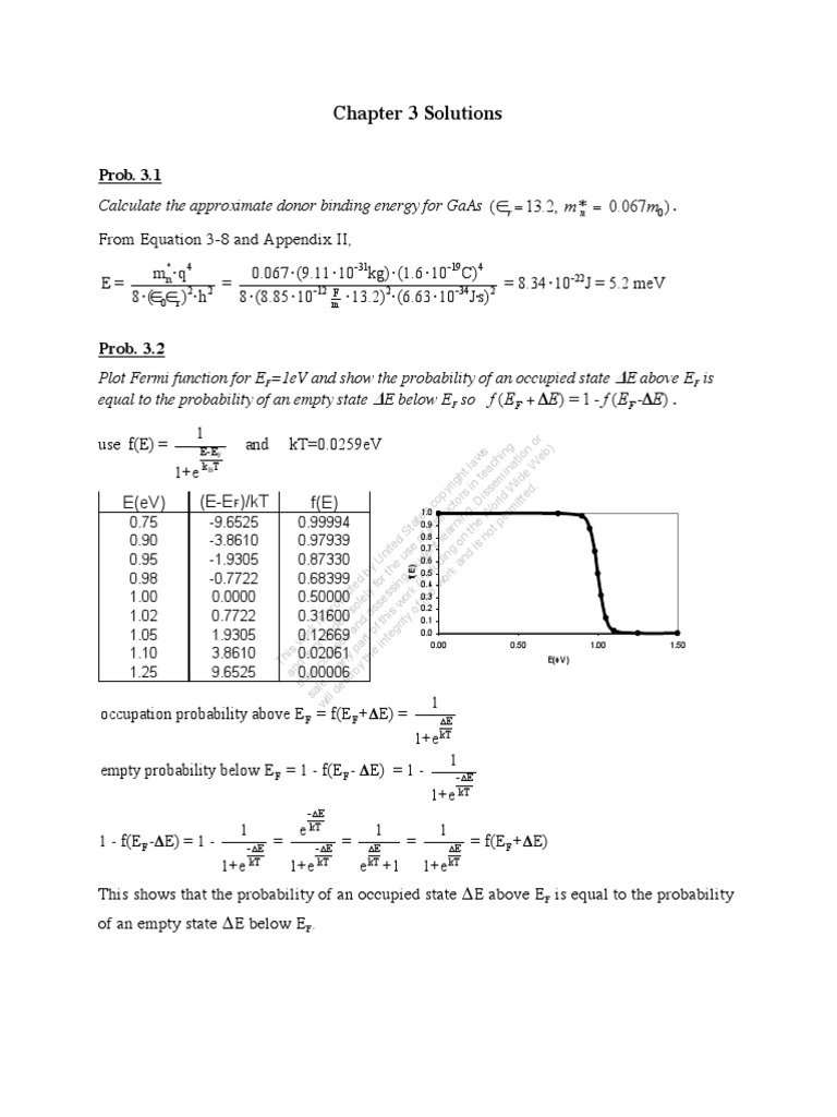 Chapter 3 Solutions: Prob. 3.1 | Download Free PDF | Electricity ...