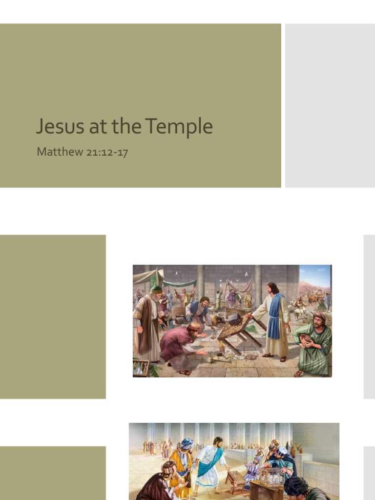 Jesus at The Temple | PDF