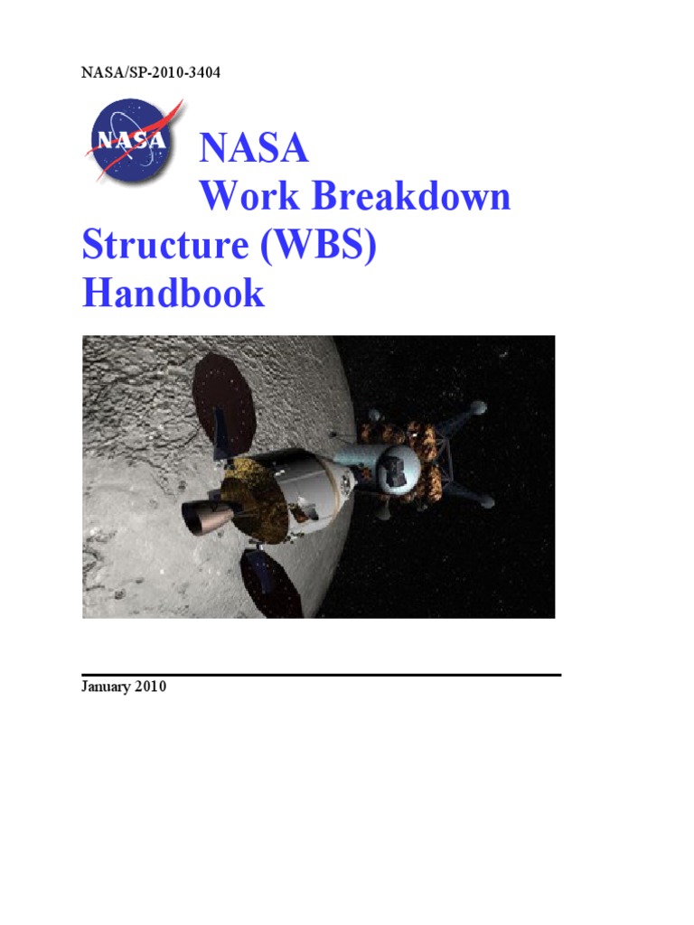 Nasa Work Breakdown Structure (WBS) Handbook | PDF | Project Management ...