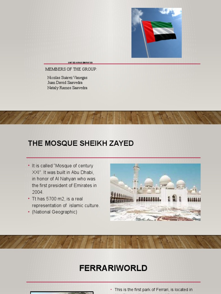 Famous Places of United Arab Emirates | PDF | Dubai | United Arab Emirates