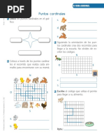 Actividades de Puntos Cardinales para Niños | PDF
