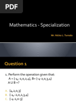 Grade 7 Mathematics Entrance Exam | PDF | Test (Assessment) | Equations