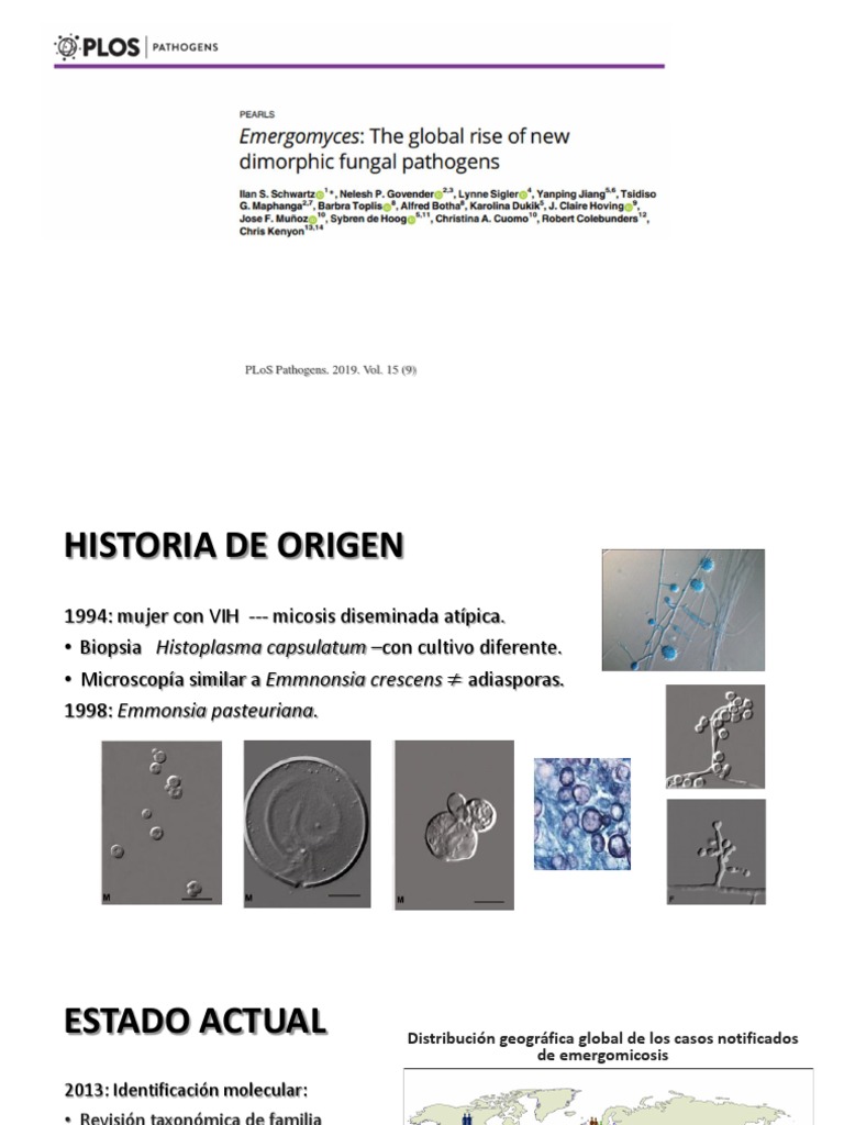 Emergomicosis | PDF | Biología | Especialidades Medicas
