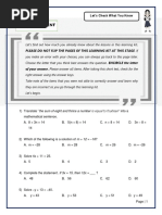 Math8 - q1 - Mod7 - Illustrating Linear Equations in Two Variables - 08092020 | PDF | Equations ...