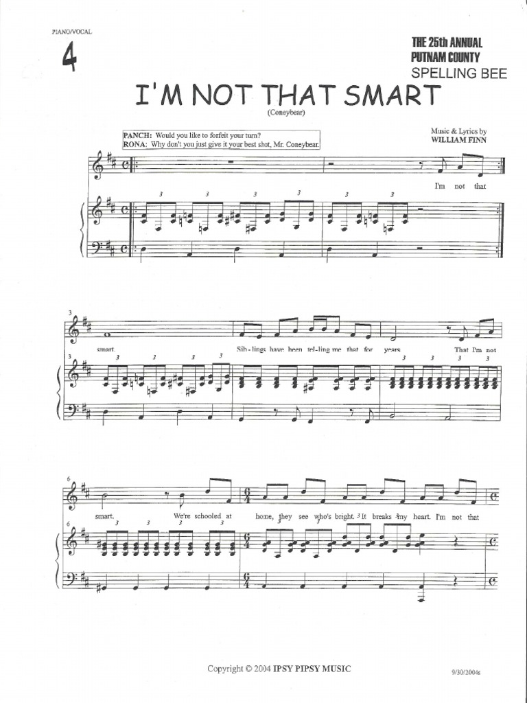 I'm Not That Smart | PDF