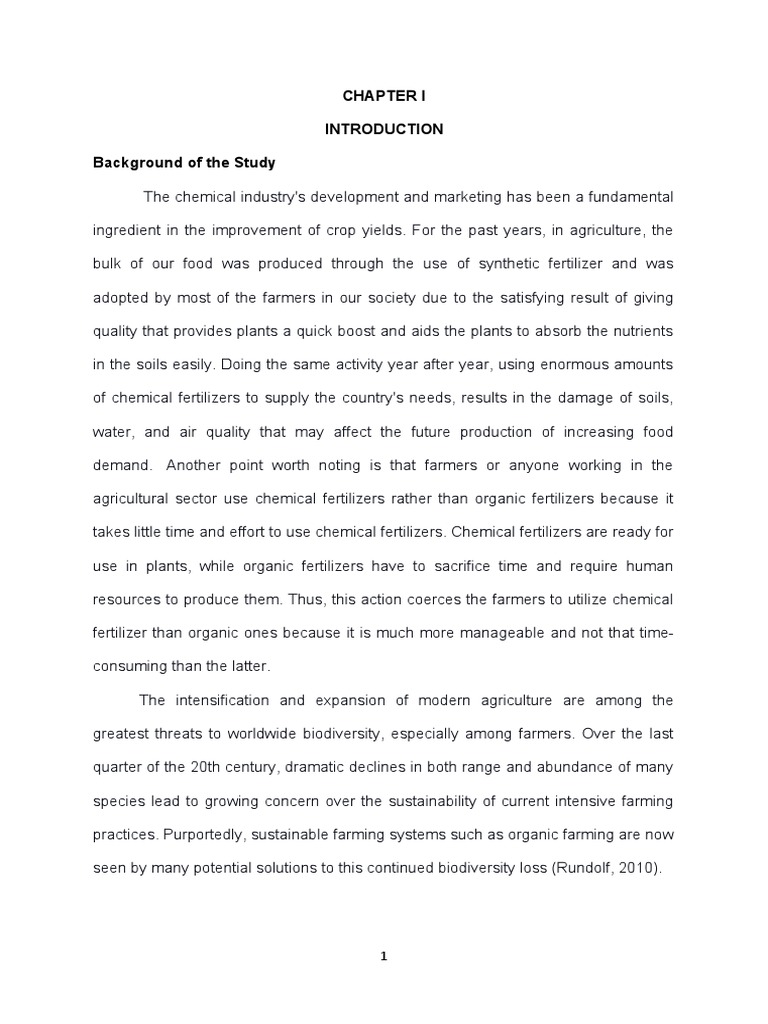 FINAL Growth Response of Different Organic Fertilizer On Rice Oryza Sativa L. .Doc 2 | PDF ...