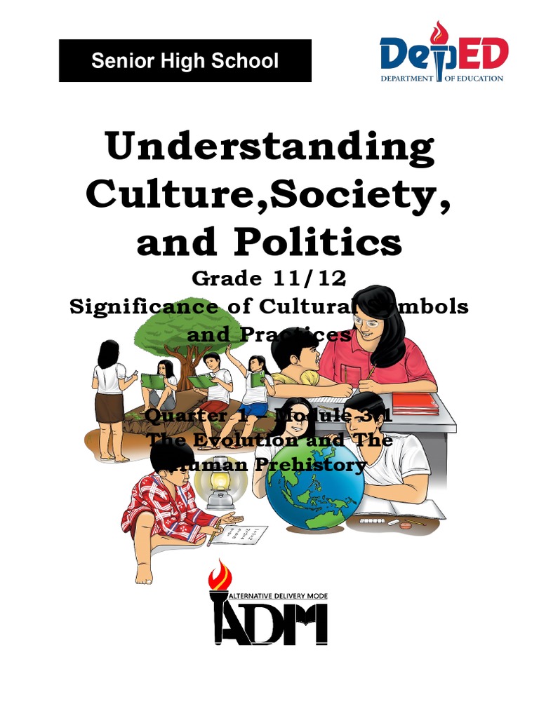 UCSP - Q1 - Mod3.1 - The Evolution and The Human Preshistory | PDF | Homo | Human