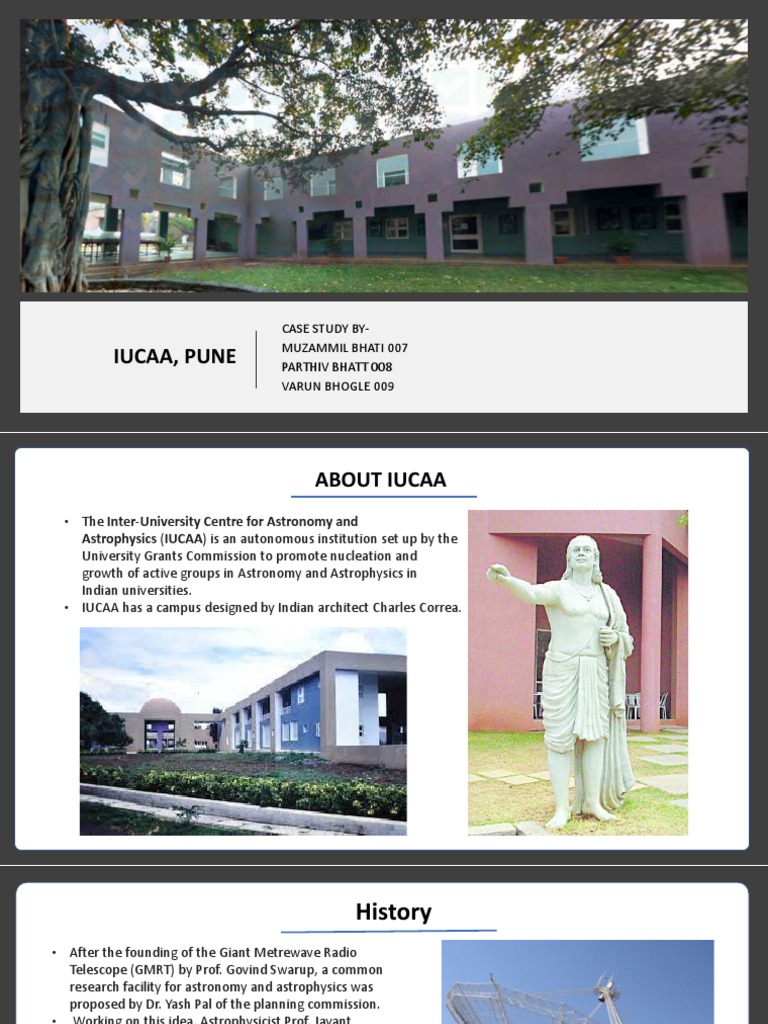 Case Study Iucaa | PDF | Astronomy | Science