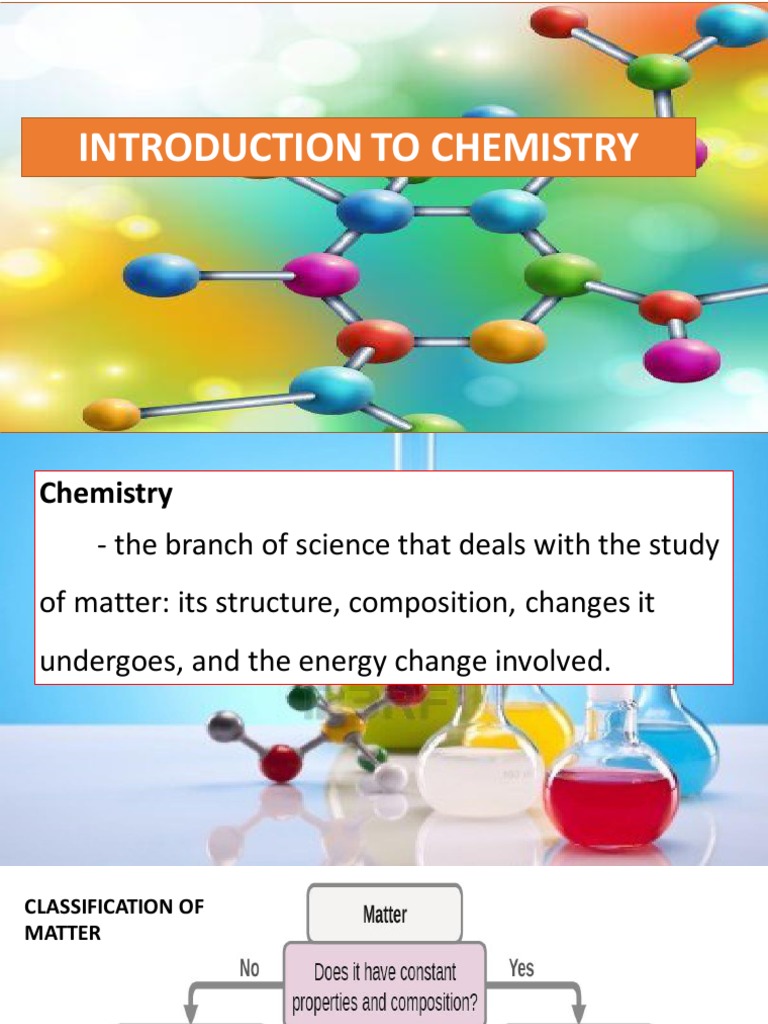 Introduction To Chemistry | PDF